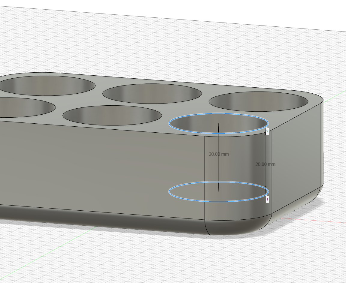 6 Essential Oils Bottle Holder Tray 28mm diameter by Vigglez | Download ...