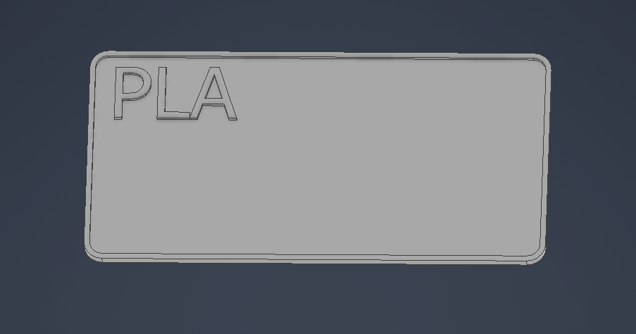 Small Filament Sample Card by dysclarity | Download free STL model ...