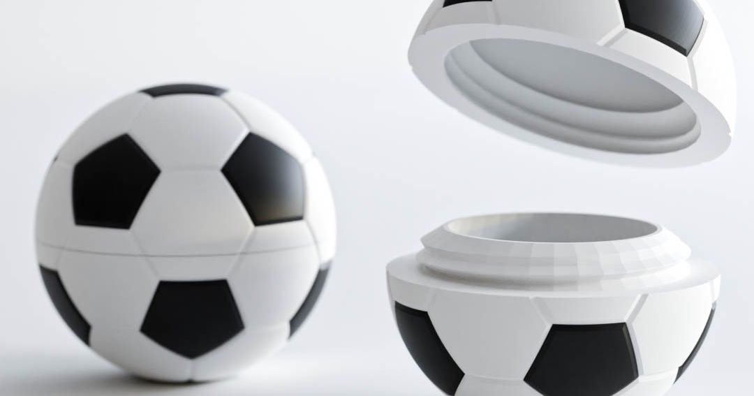 Soccer Football Ball Capsule by MATB | Download free STL model ...