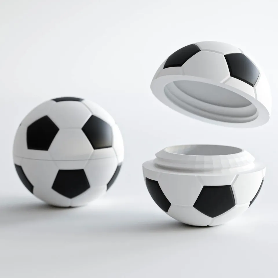 Soccer Football Ball Capsule by MATB | Download free STL model ...