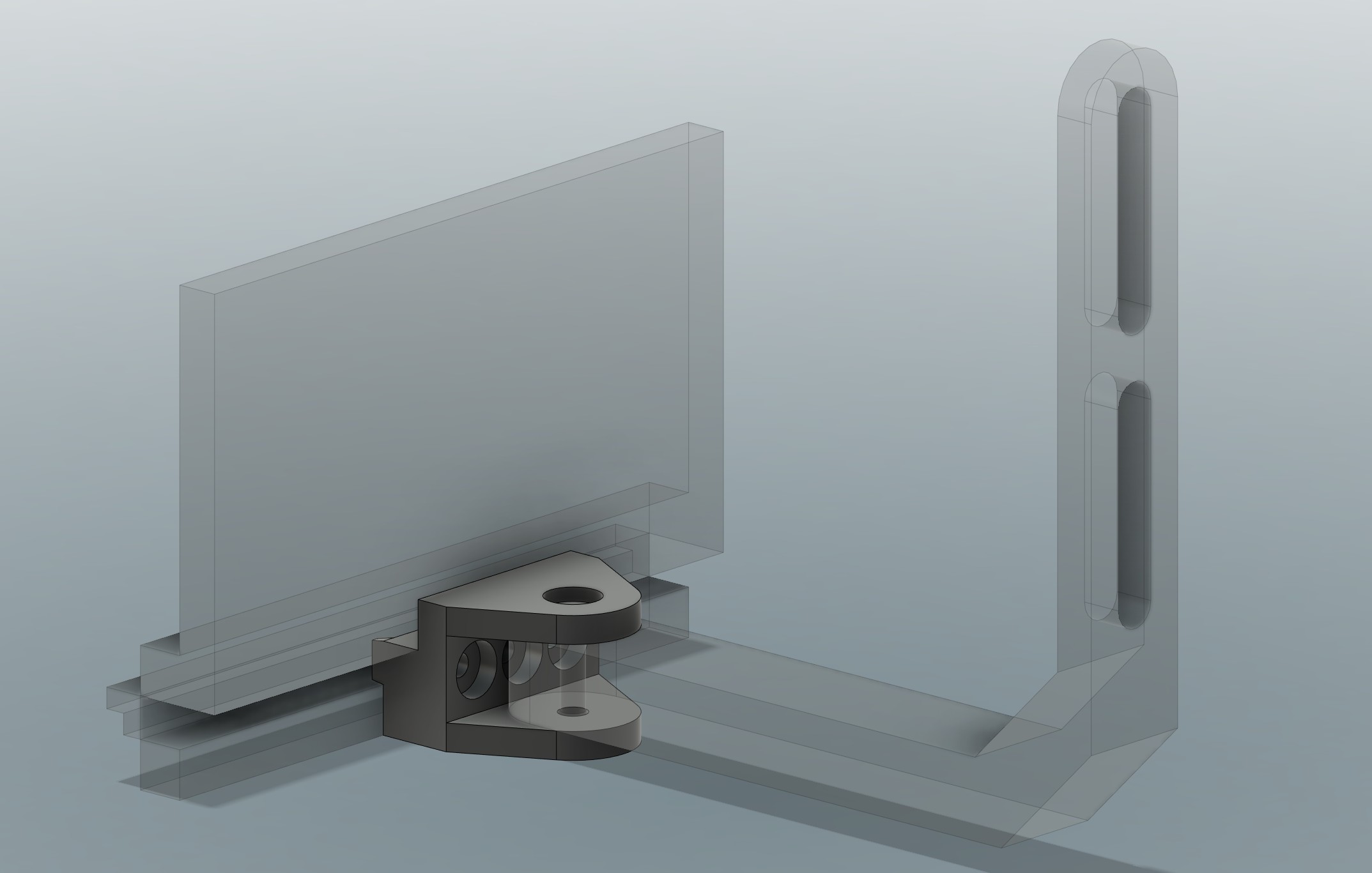 Voron 2020 Panel Over Swivel Attachment by Jer | Download free STL ...