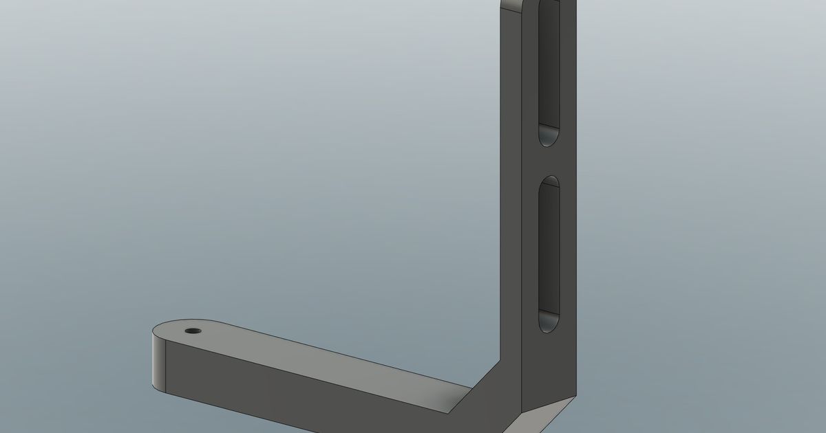 Swing Arm Web Cam Mount by Jer | Download free STL model | Printables.com