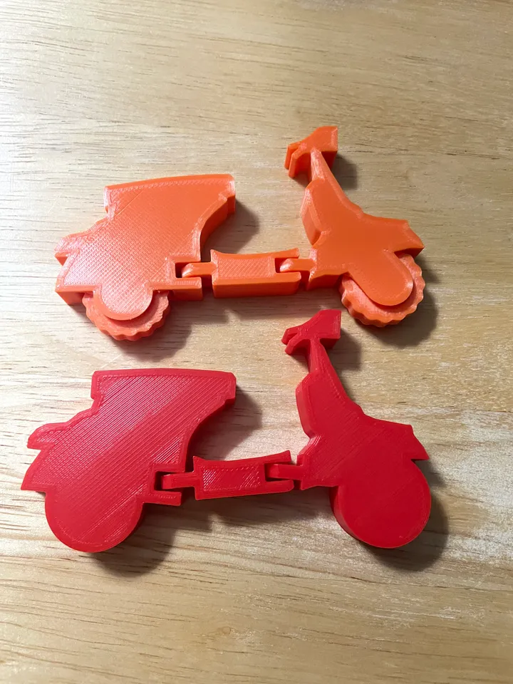 Flexi Vespa by Demothen Designs | Download free STL model | Printables.com