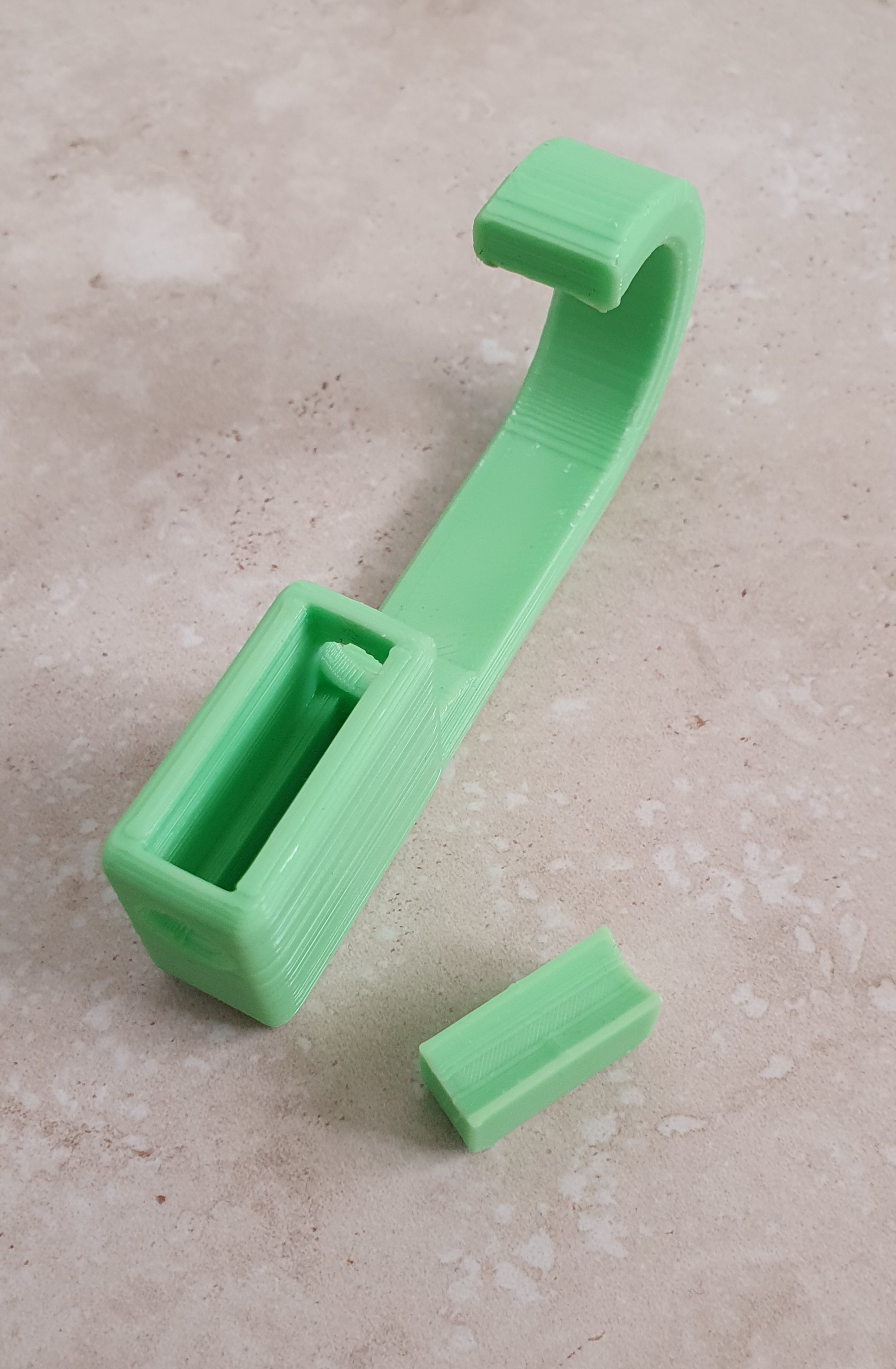 Bungee Cord Hook with Fastener by maxv | Download free STL model | Printables.com