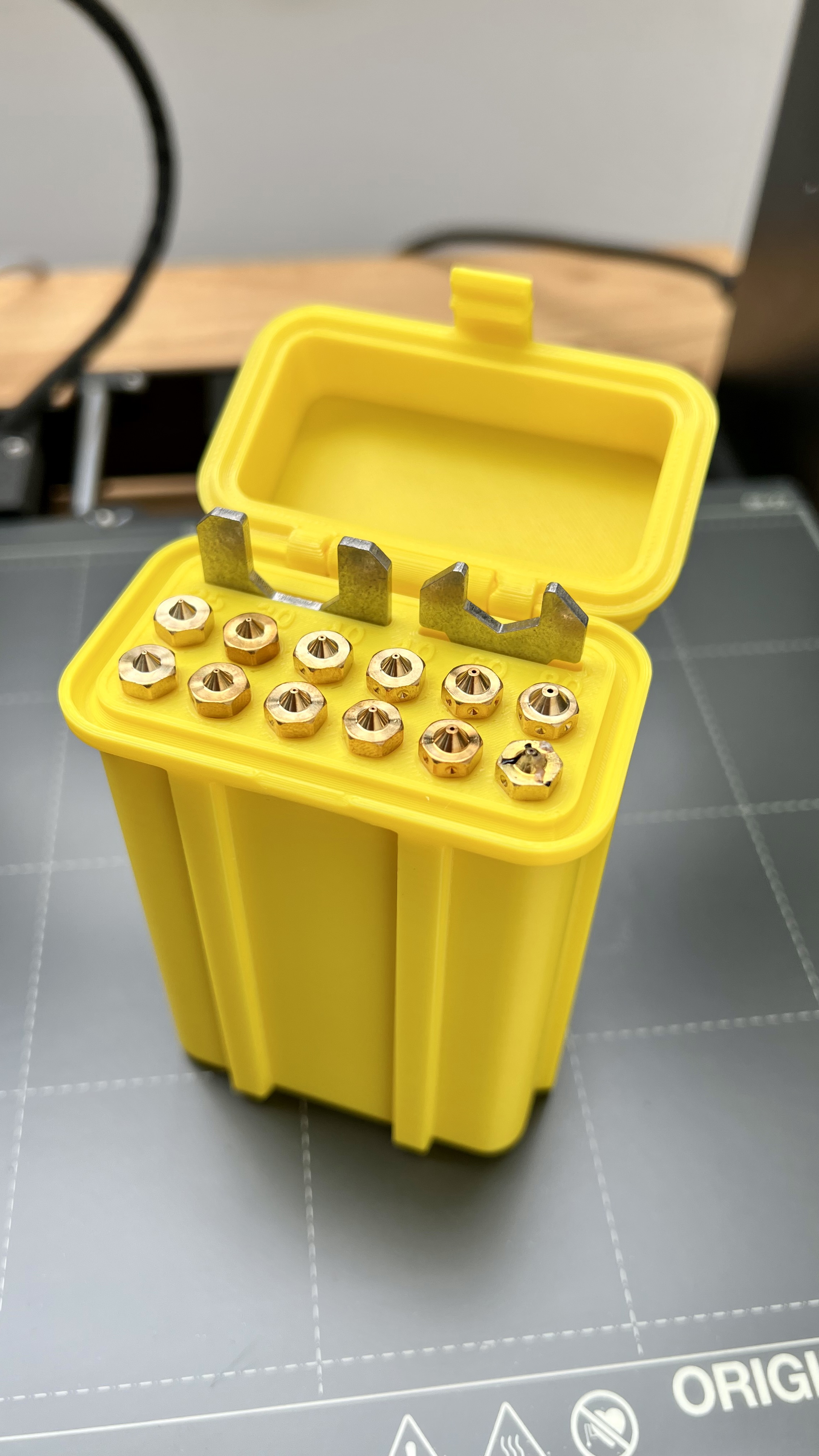 PrusaMK4 Nozzle Box (rugged box) by iMars | Download free STL model ...