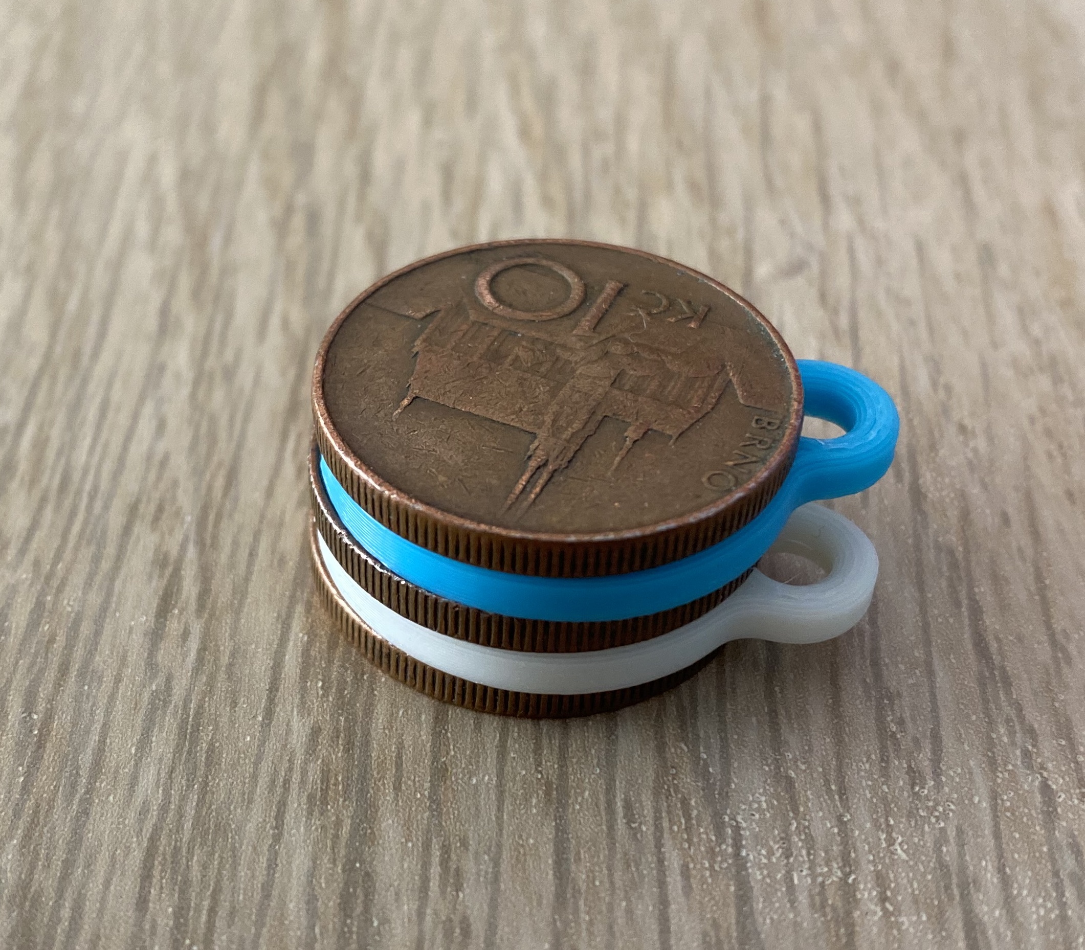 Flat coin whistle / shopping cart token by PraetorianCZ | Download free ...