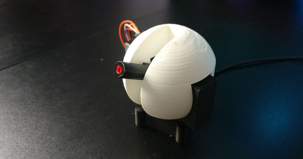 Remote control laser turret por Quibi | Descargar modelo STL gratuito ...