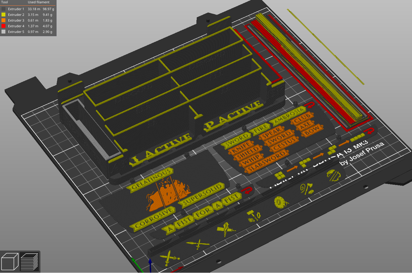 Aeon Trespass Odyssey - Primordial Panels for Battle Tray by JuanV ...