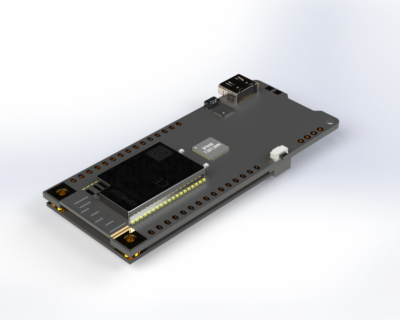 TTGO T-PCIE with SIM7000g by Emiel | Download free STL model ...