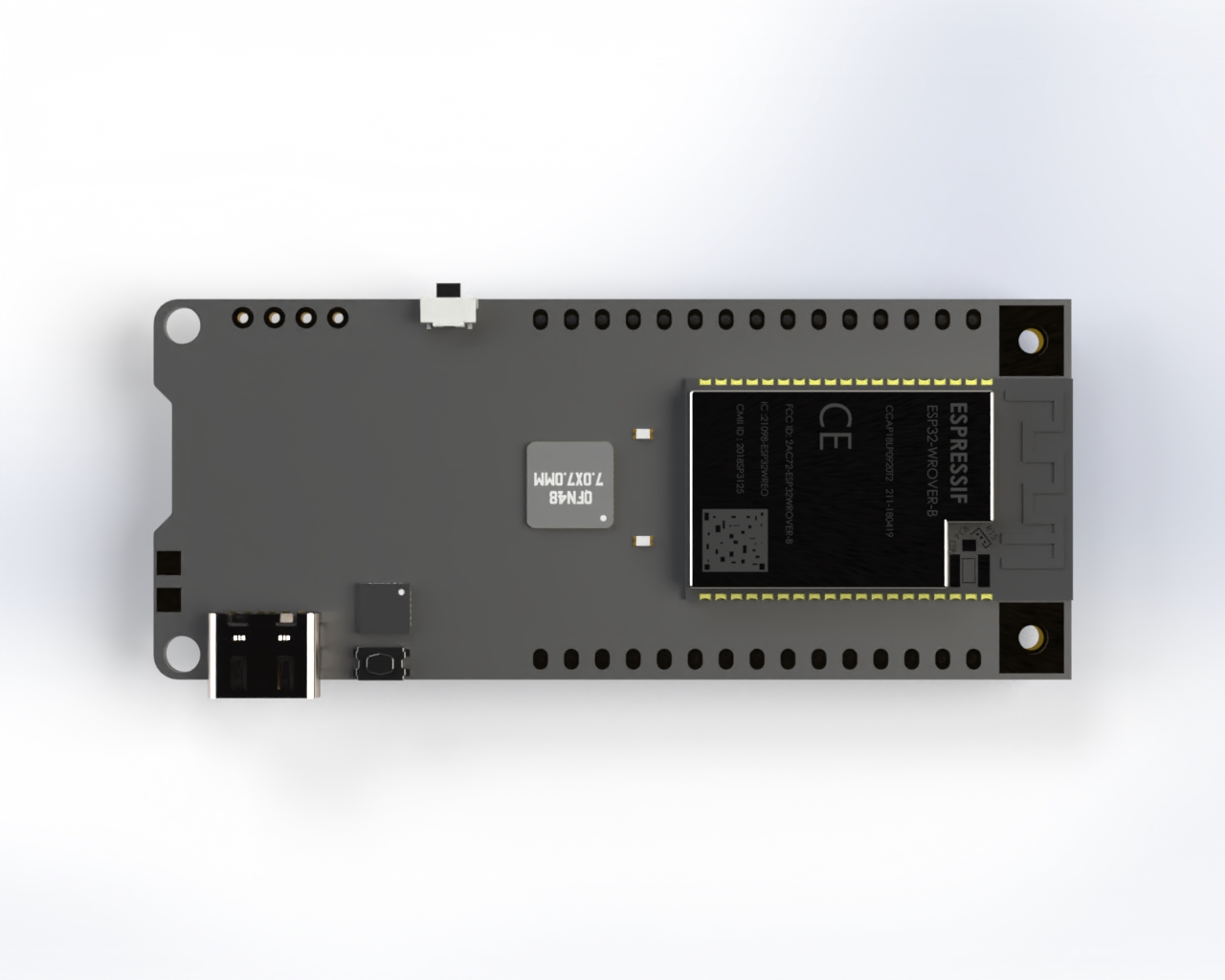 TTGO T-PCIE with SIM7000g by Emiel | Download free STL model ...