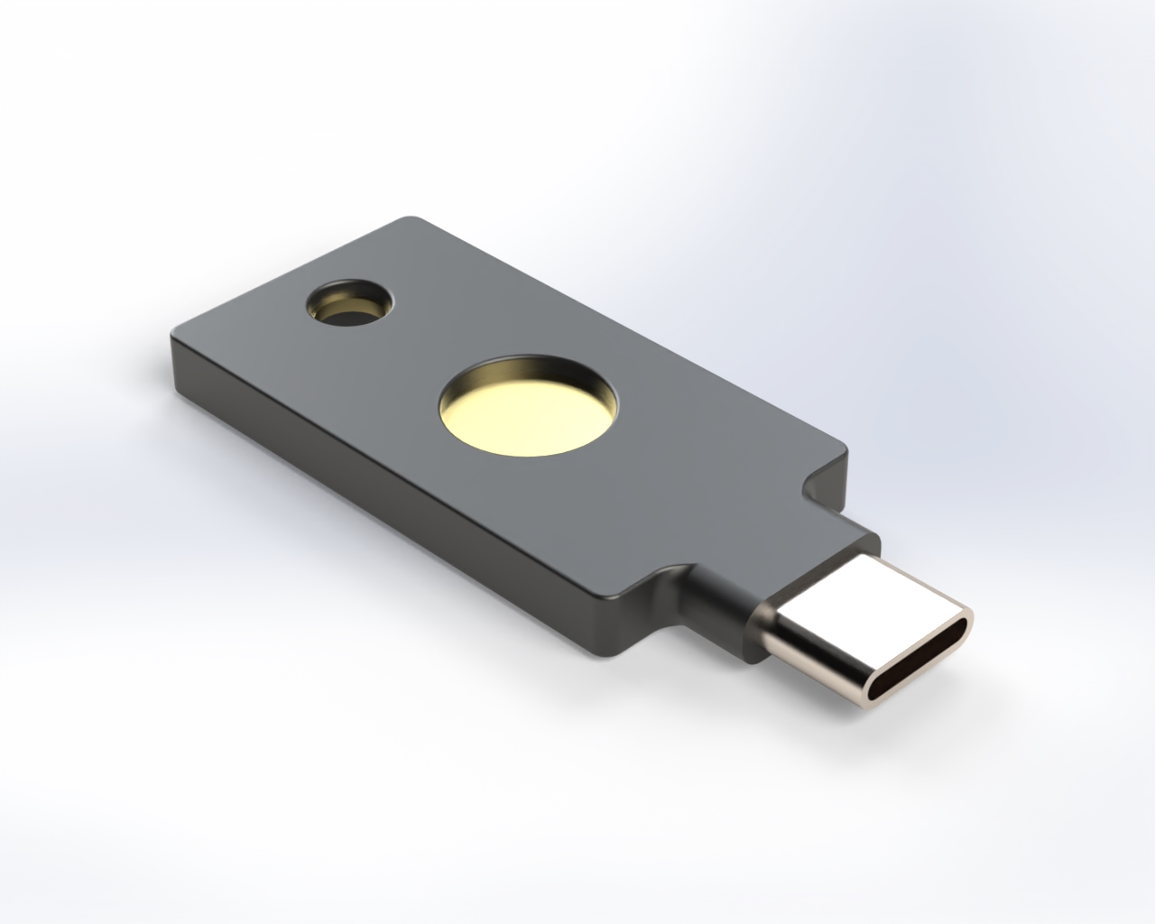 YubiKey 5C NFC par Emiel | Téléchargez gratuitement un modèle STL ...