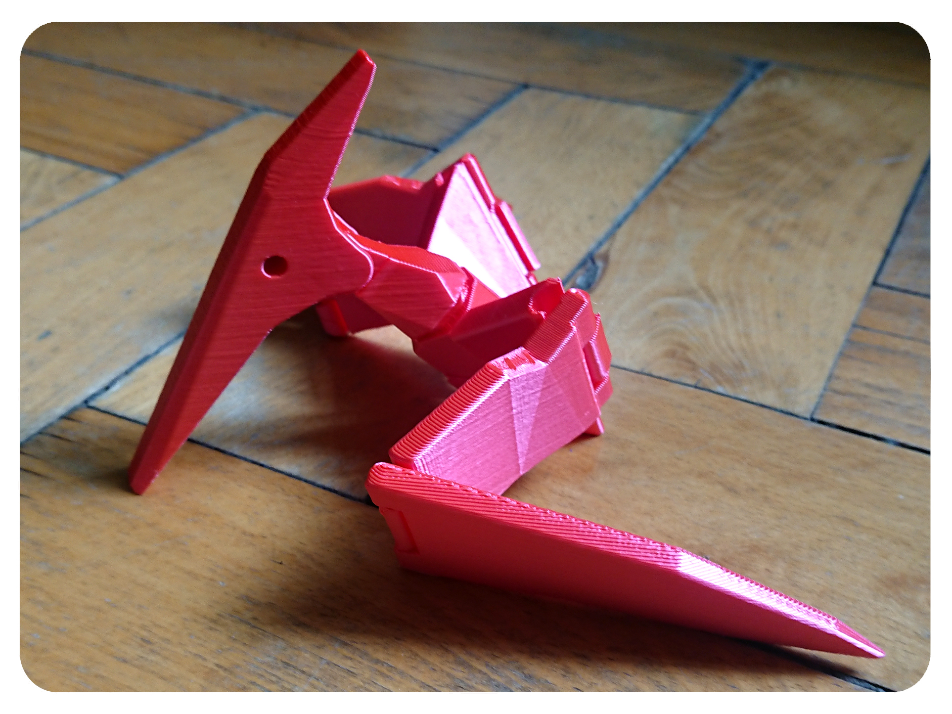 Pteranodon - print in place dinosaur model by DARK | Download free STL ...