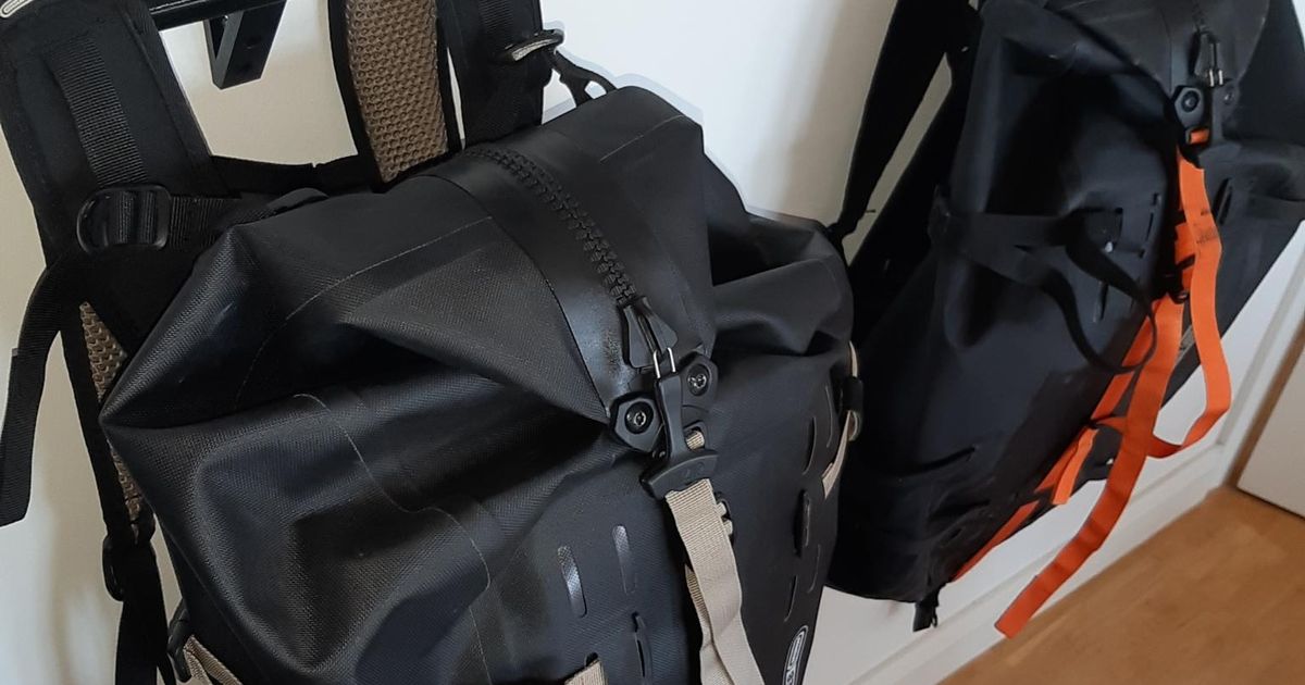 Backpack wall holder - ortlieb by Ebby | Download free STL model ...
