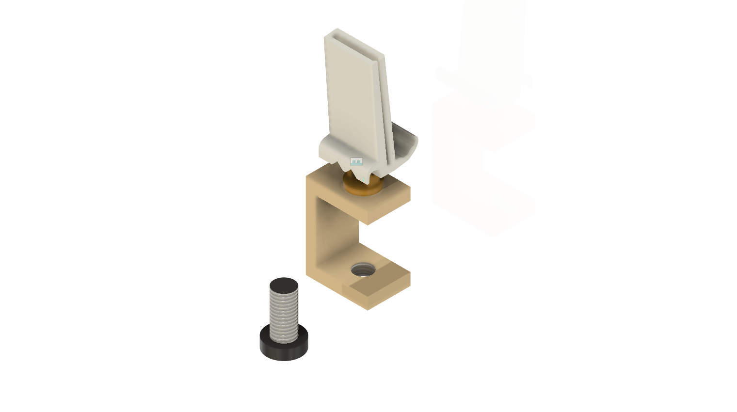 Phone holder Clamp by Senelis910 | Download free STL model | Printables.com