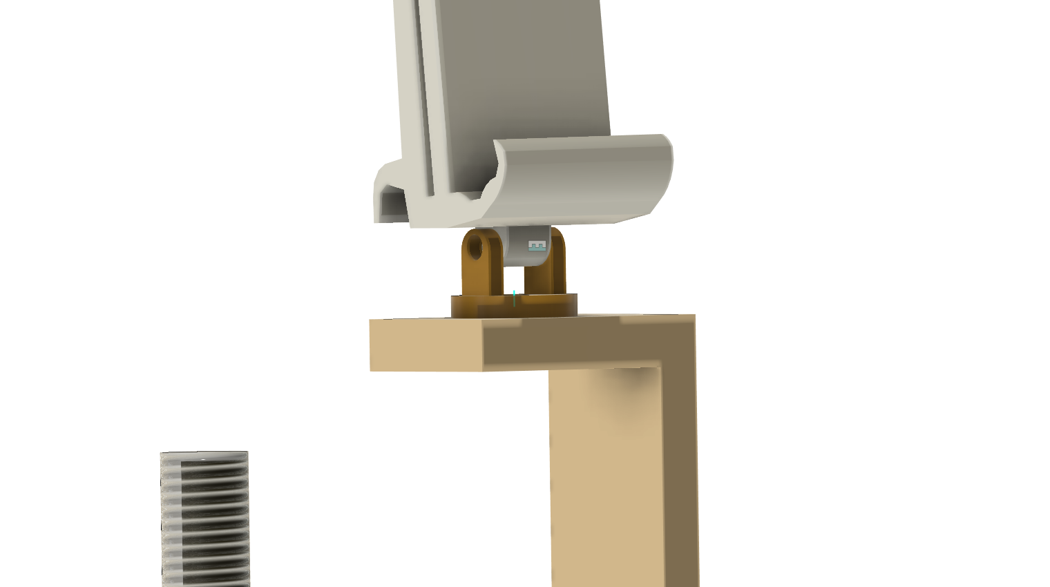 Phone holder Clamp by Senelis910 | Download free STL model | Printables.com