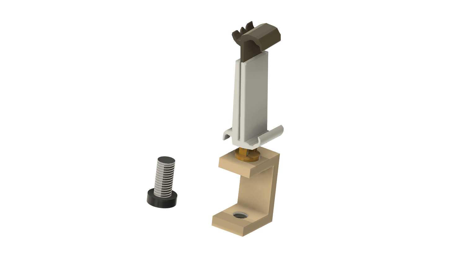 Phone holder Clamp by Senelis910 | Download free STL model | Printables.com