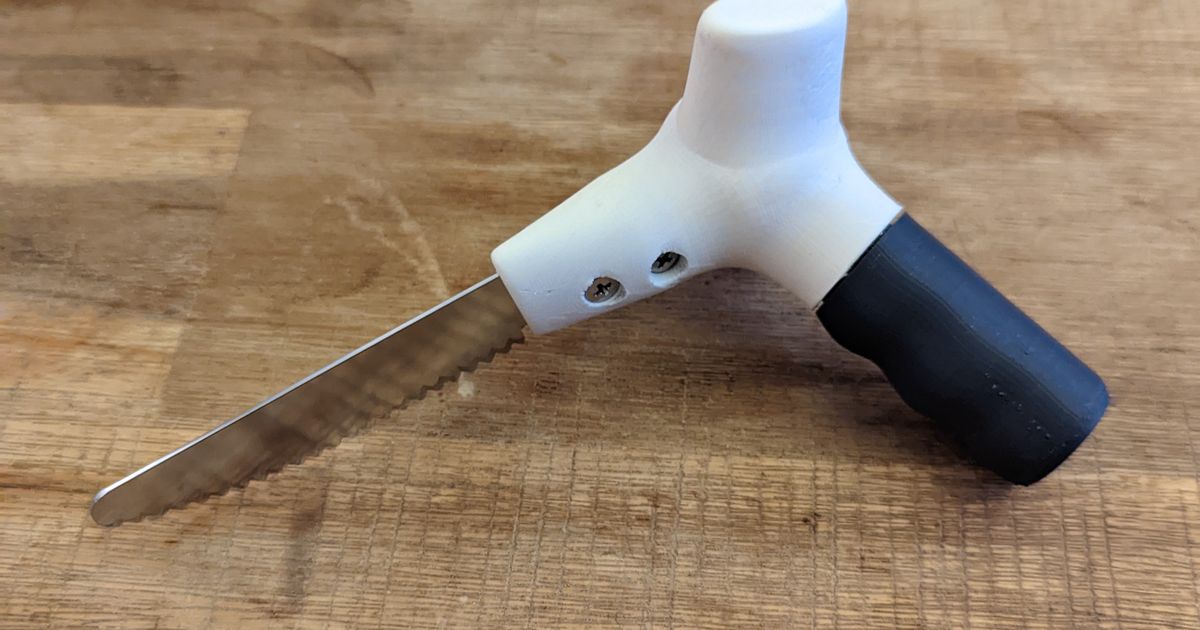 Adapted Knife Handle by PatrickP | Download free STL model | Printables.com