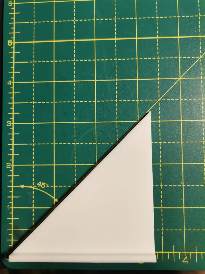 45 and 90 degree ruler by Albanian Gamer | Download free STL model ...
