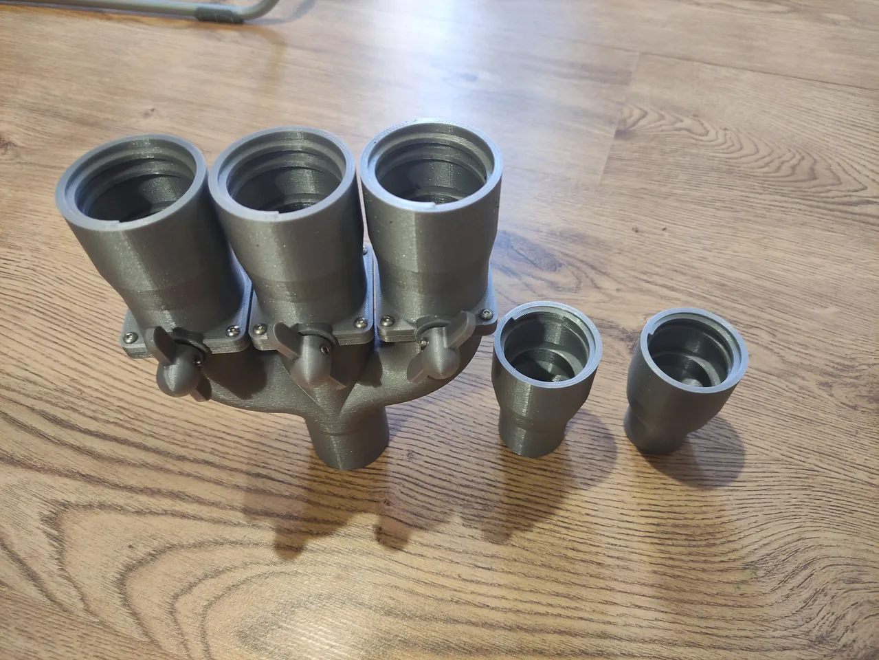 Dust extraction/hoover 3-way valved manifold/splitter by bart ...