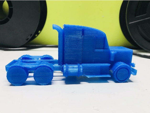 Semi truck par Erick Palka | Téléchargez gratuitement un modèle STL ...