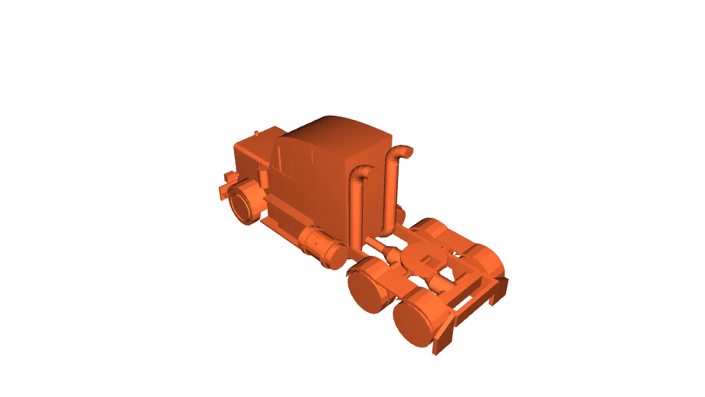 Semi truck by Erick Palka | Download free STL model | Printables.com