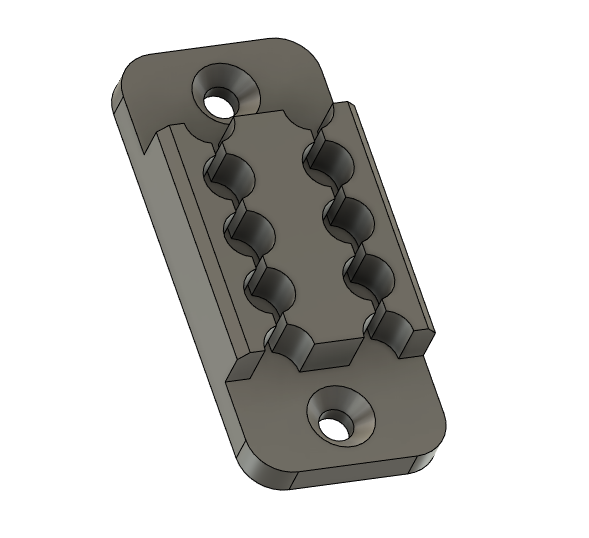 Parametric Chainlink holder by Palwador | Download free STL model ...