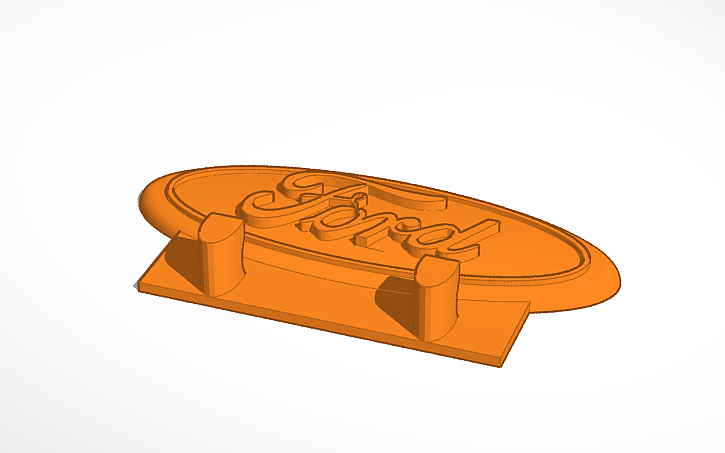 Ford Key hook by John de Almeda | Download free STL model | Printables.com