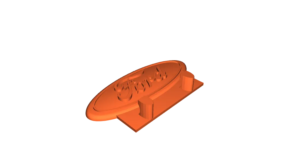 Ford Key hook by John de Almeda | Download free STL model | Printables.com