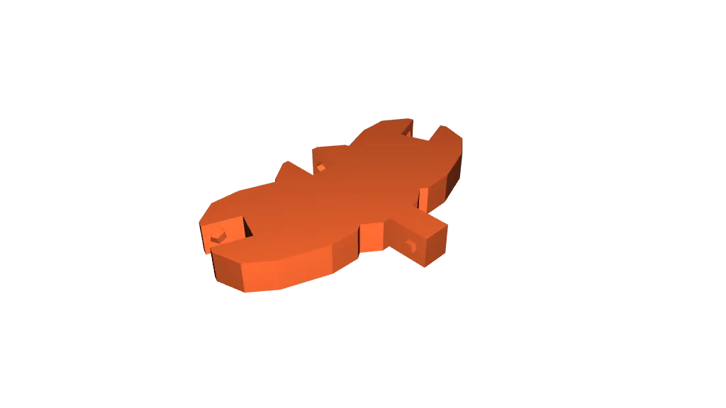 Flexi Robot By Chaim Berlin Download Free Stl Model