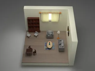 3D Room by Anastasiaks | Download free STL model | Printables.com
