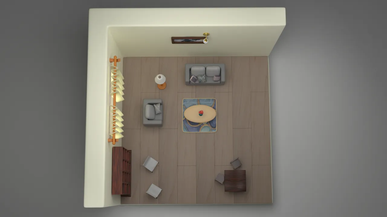 3D Room by Anastasiaks | Download free STL model | Printables.com