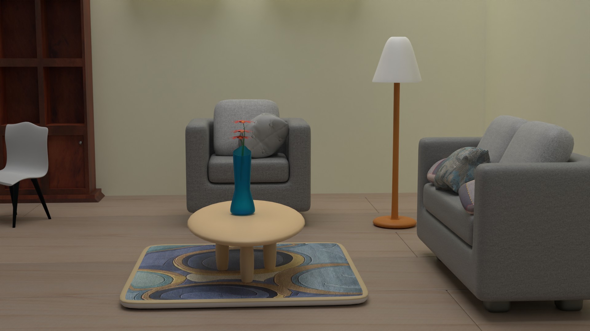 3D Room by Anastasiaks | Download free STL model | Printables.com