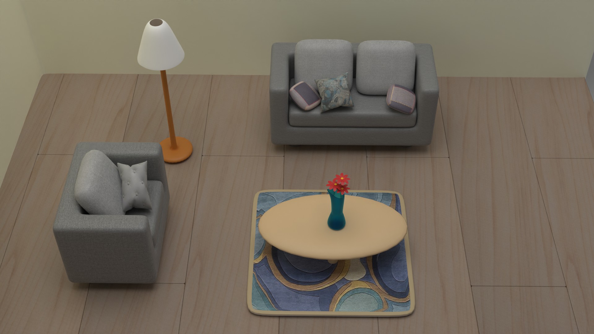 3D Room by Anastasiaks | Download free STL model | Printables.com