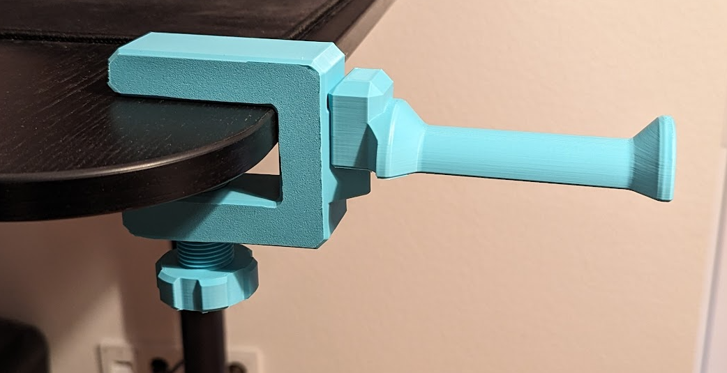 Desk Clamp (Modular) by hein | Download free STL model | Printables.com