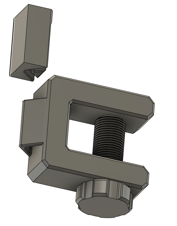 Desk Clamp (Modular) by hein | Download free STL model | Printables.com
