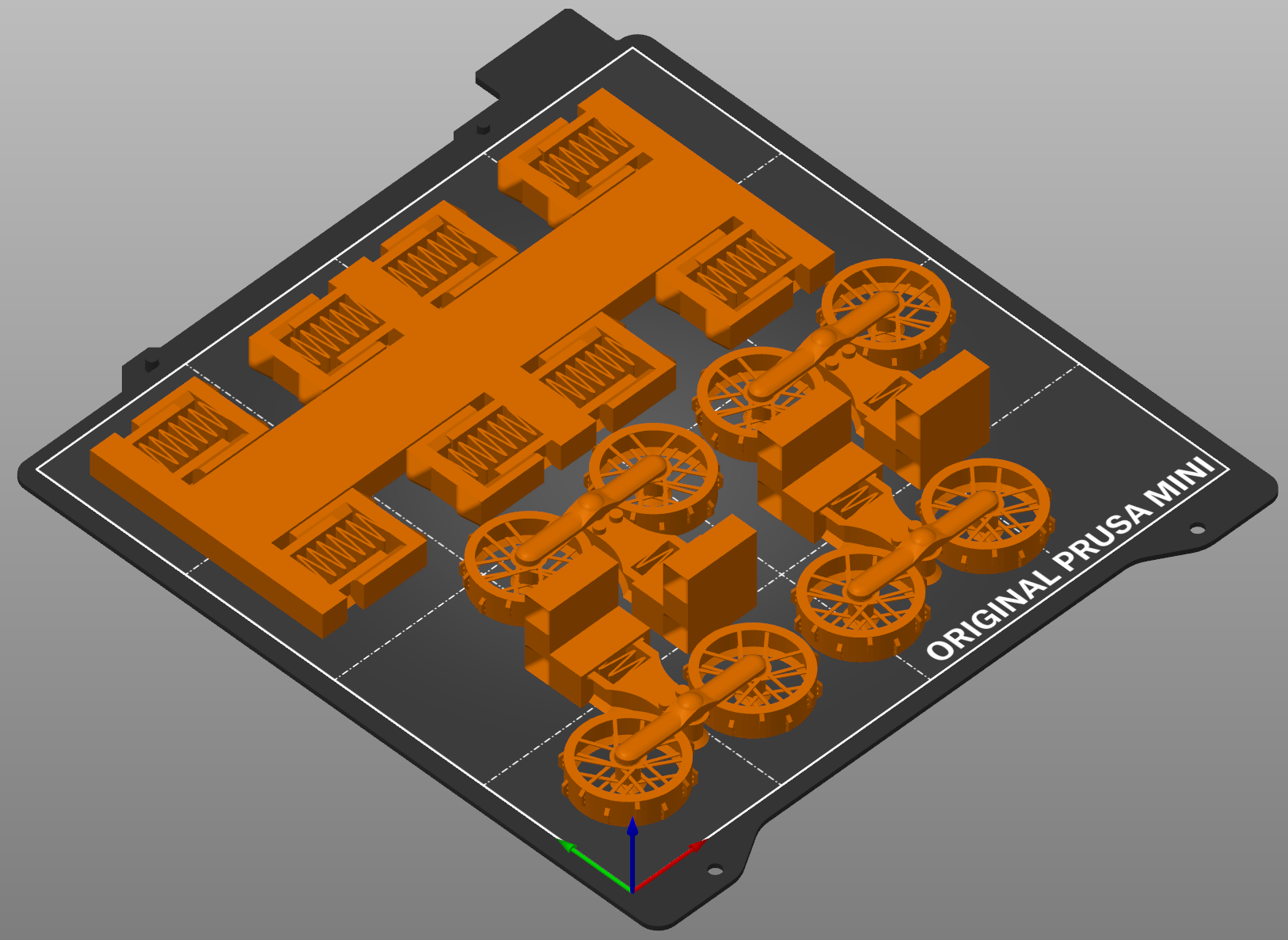 Fully flexible Moon rover by Dizzy | Download free STL model ...