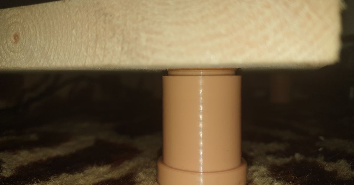 Adjustable Feet / Riser by Mr.B | Download free STL model | Printables.com