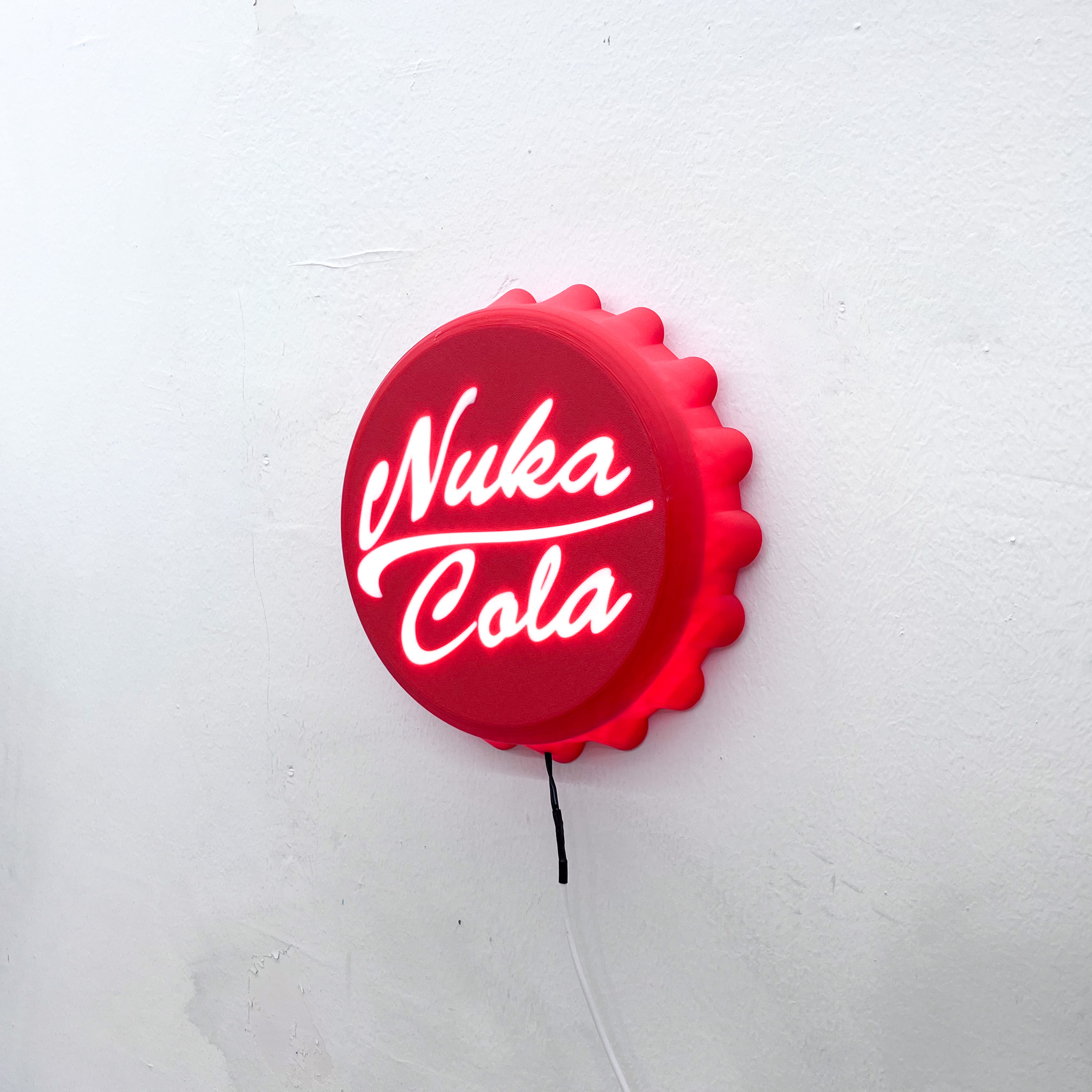Fallout Nuka Cola Bottle Cap Wall light by soulrider911 | Download free ...
