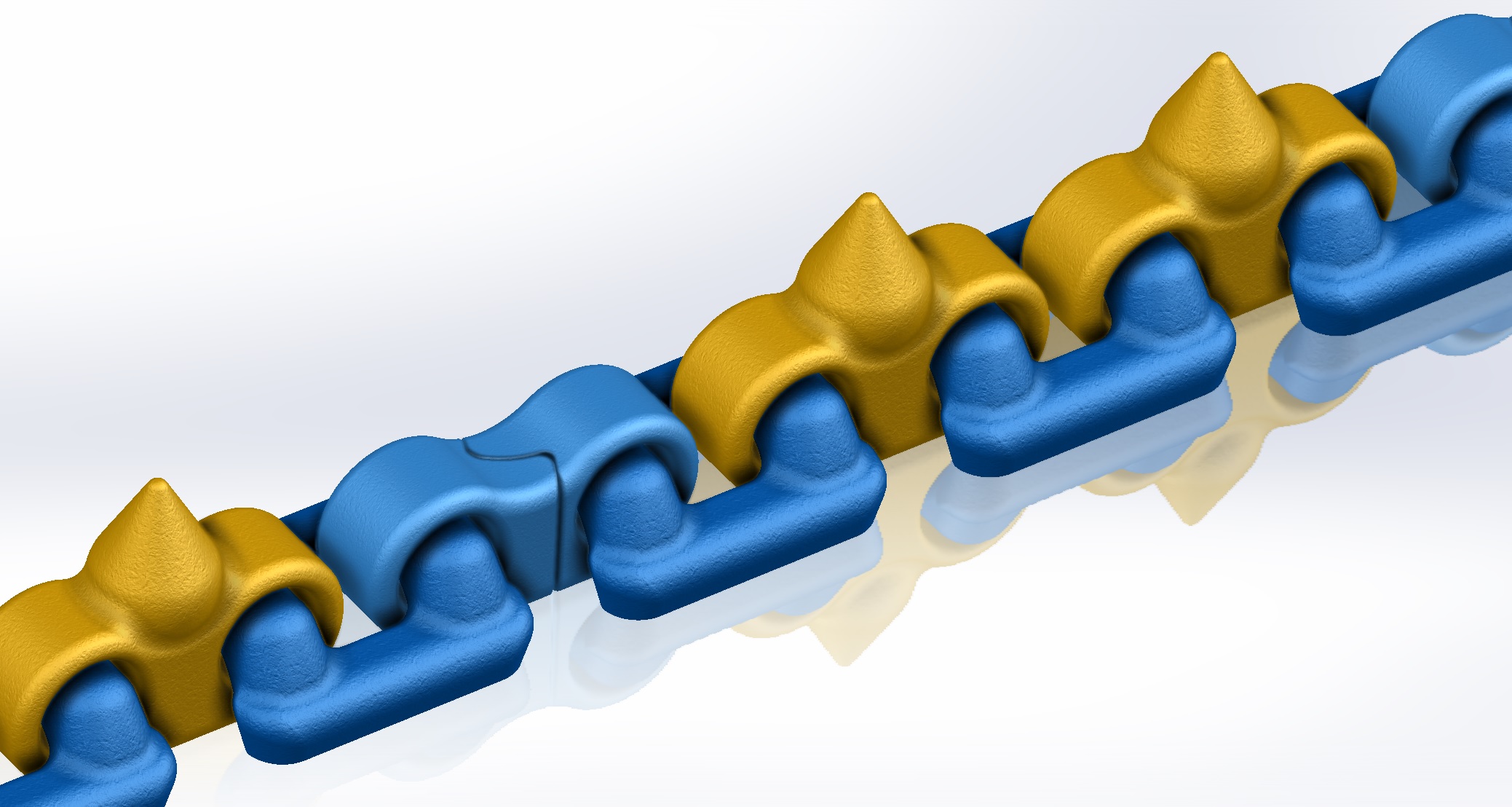 Chain or extended surface by dmc | Download free STL model | Printables.com