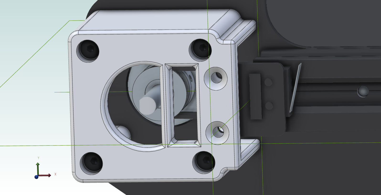 Ender X Axis End Stop / X Limit Switch Bracket by Emmy Bear 3D ... Ender X Axis End Stop / X Limit Switch Bracket by Emmy Bear 3D ...
