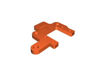 MICROSWISS DIRECT DRIVE MK8 HEROME7 GANTRY ADAPTER by Emmy Bear 3D ...