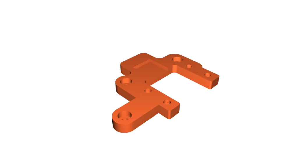 MICROSWISS DIRECT DRIVE MK8 HEROME7 GANTRY ADAPTER by Emmy Bear 3D ...