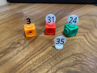 MathLink Numberblocks compatible face plate by BaldPrinter | Download ...