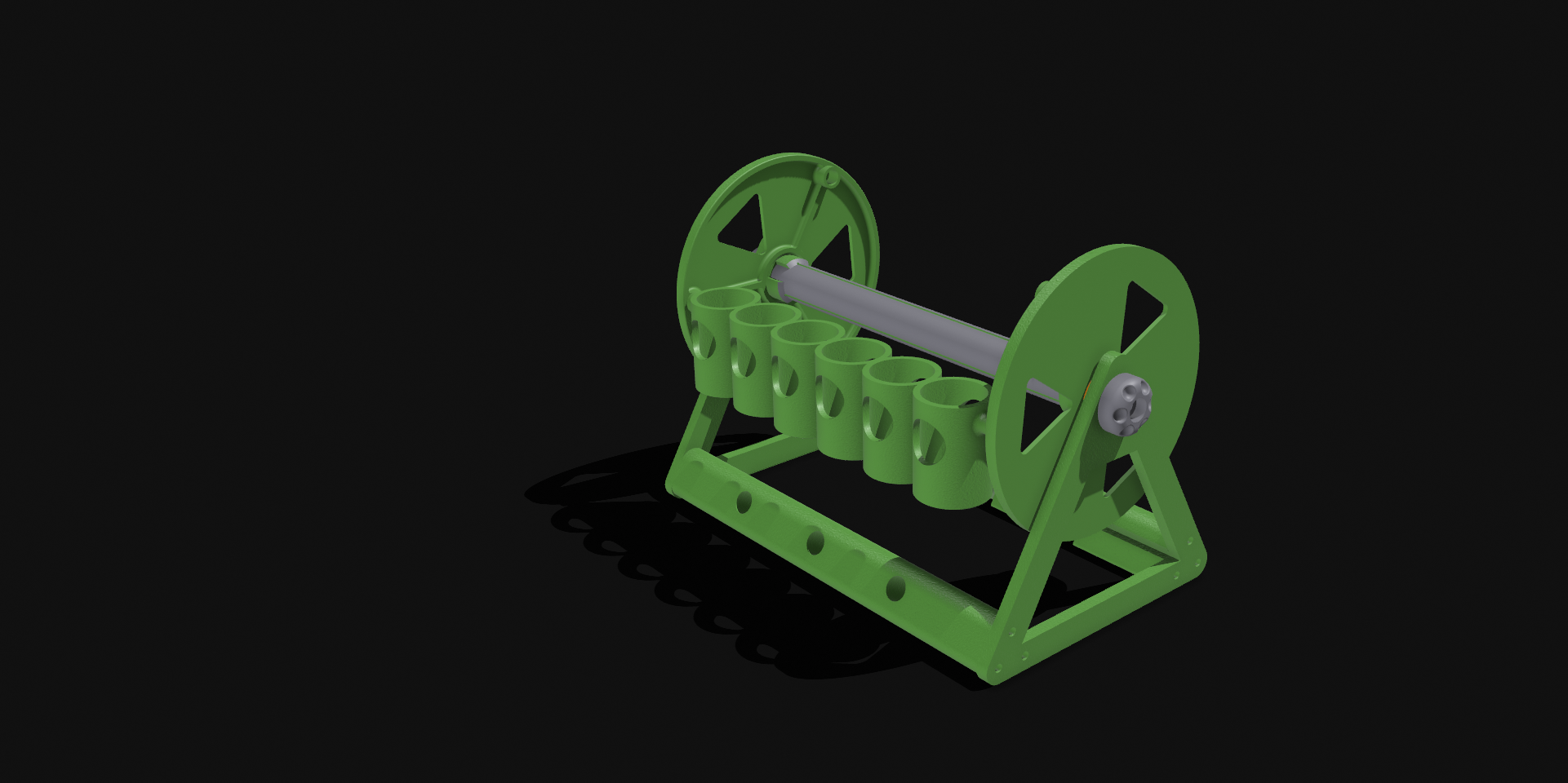 Revolving Paint Rack 36mm x 18 by AOUDE Werks | Download free STL model ...