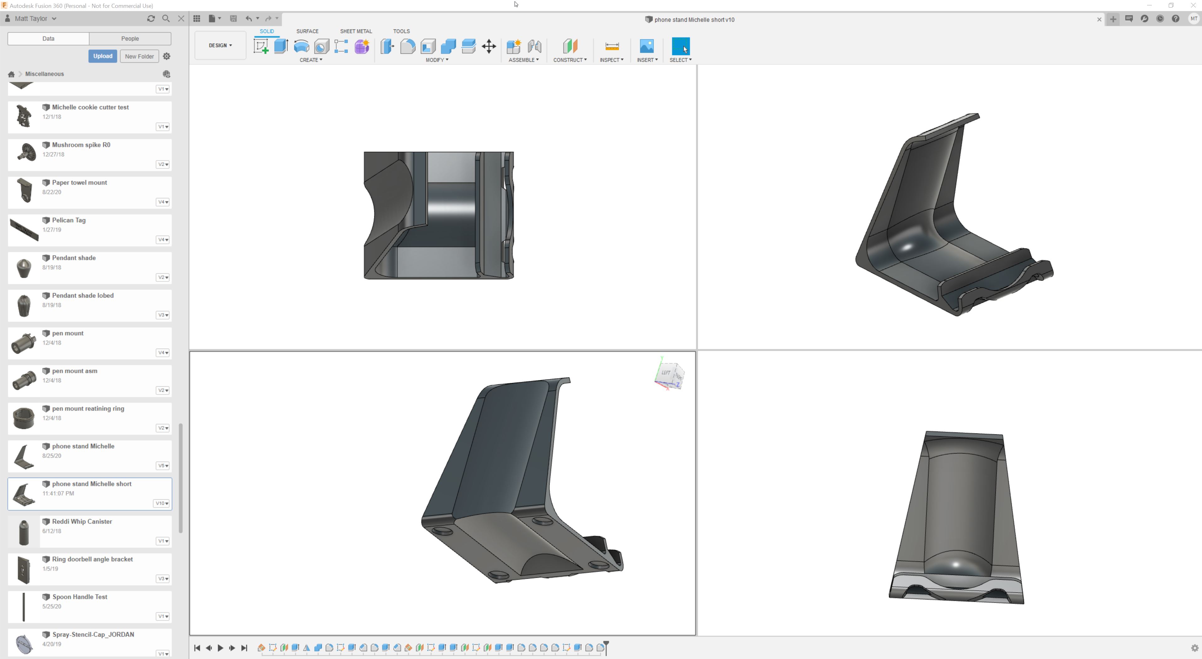 Phone stand - Loopy case and Popsocket compatible by MatthewGTaylor ...