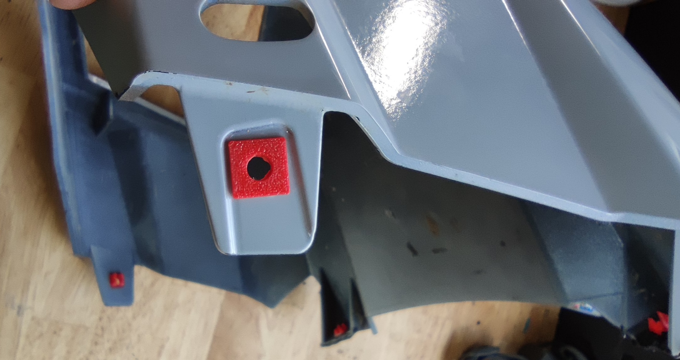 Polaris Head Lamp plastic cover mount by Tomo88 | Download free STL ...