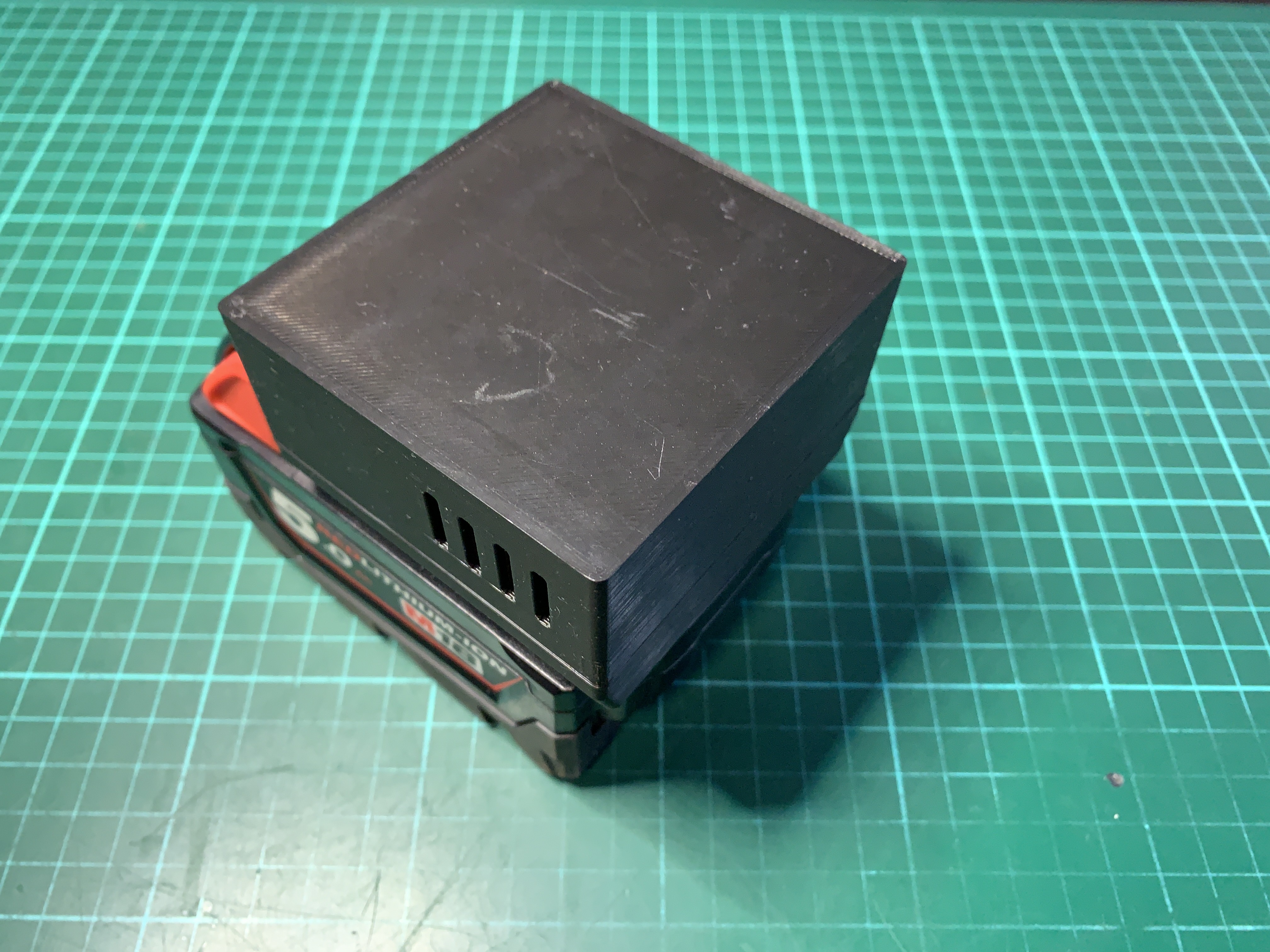 Soldering Iron Adapter for the Milwaukee M18 Battery by Wiseone ...