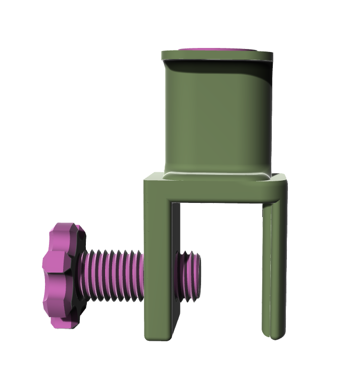 Headphone Holder Clamp Monitor by Senelis910 | Download free STL model ...