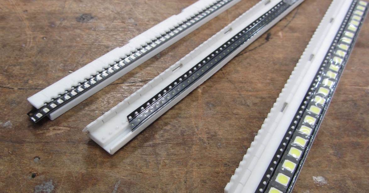 SMD surface mount tape holder for manual assembly by mikeselectricstuff ...