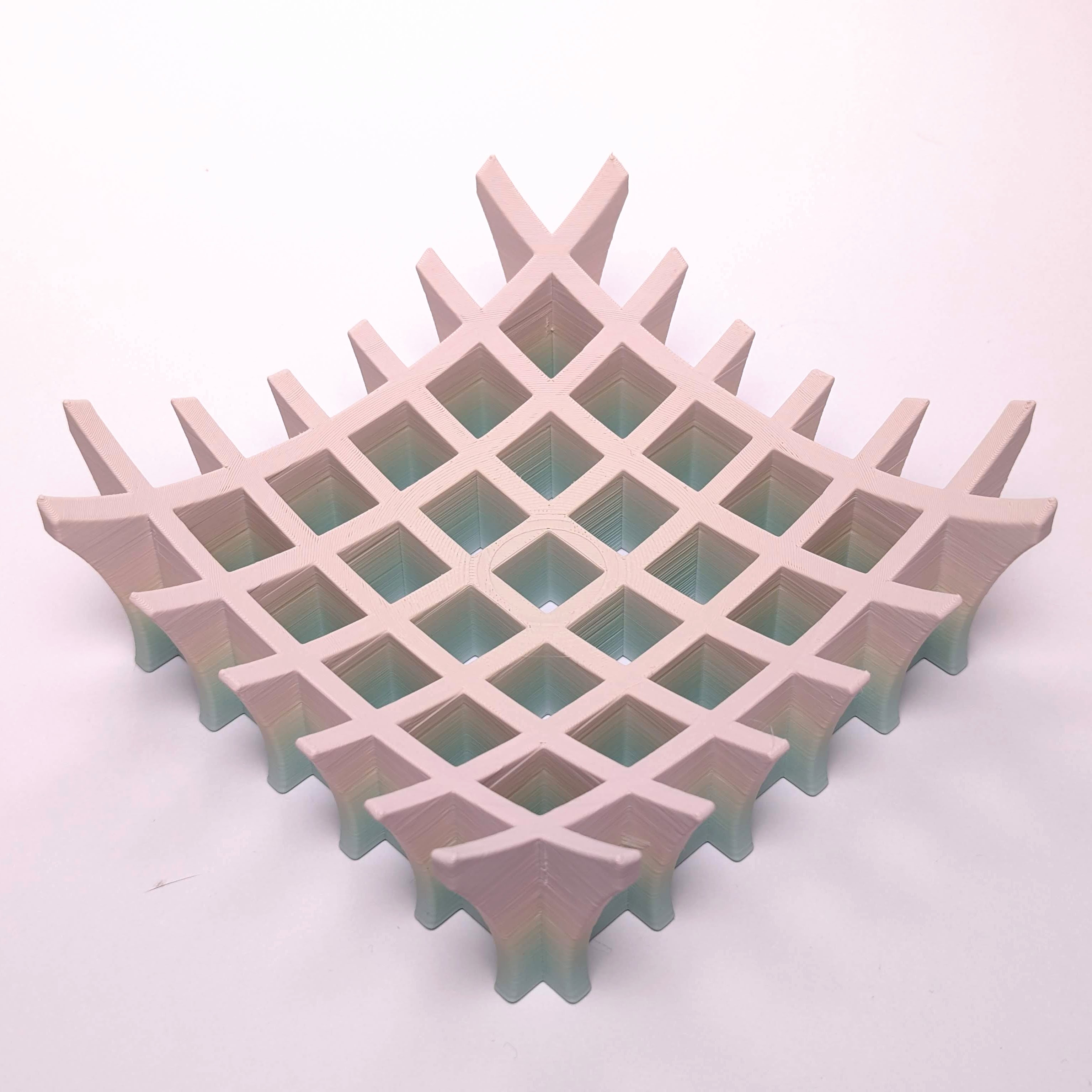Lattice Bowl by Clockspring | Download free STL model | Printables.com